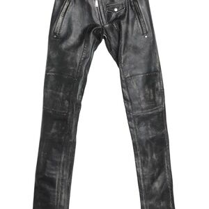 DSQUARED | Pants | Dsquared Black Leather Pants | Poshmark